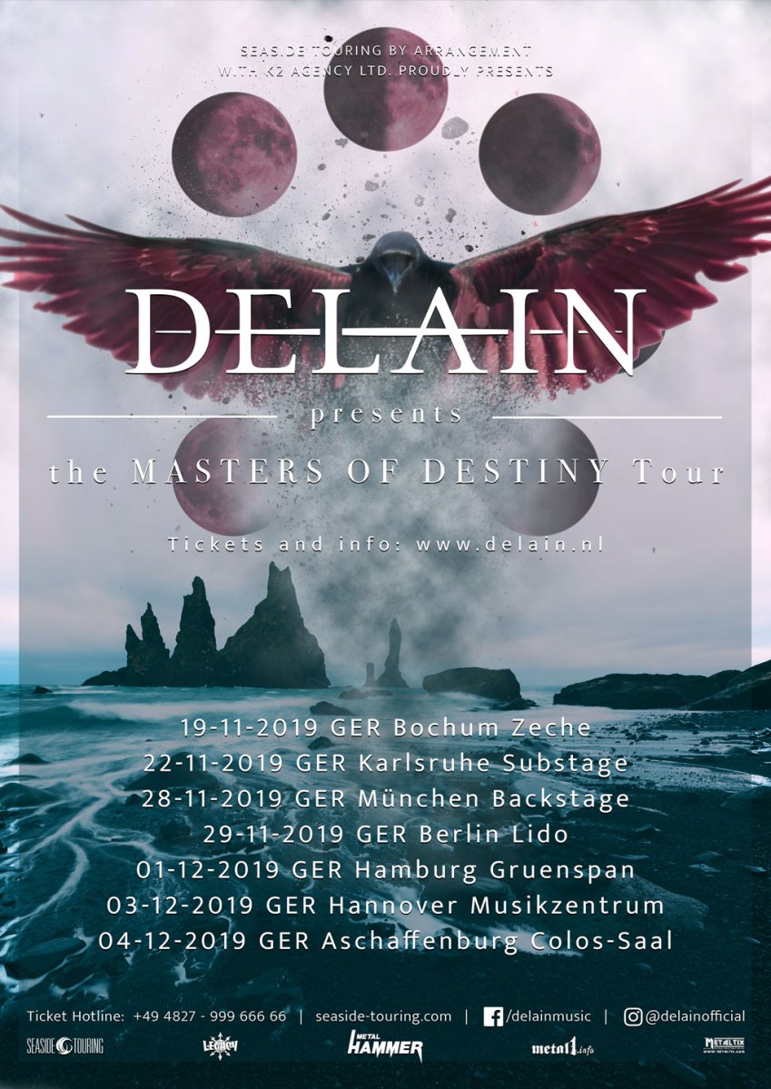 DELAIN tour dates for Germany – Markus' Heavy Music Blog