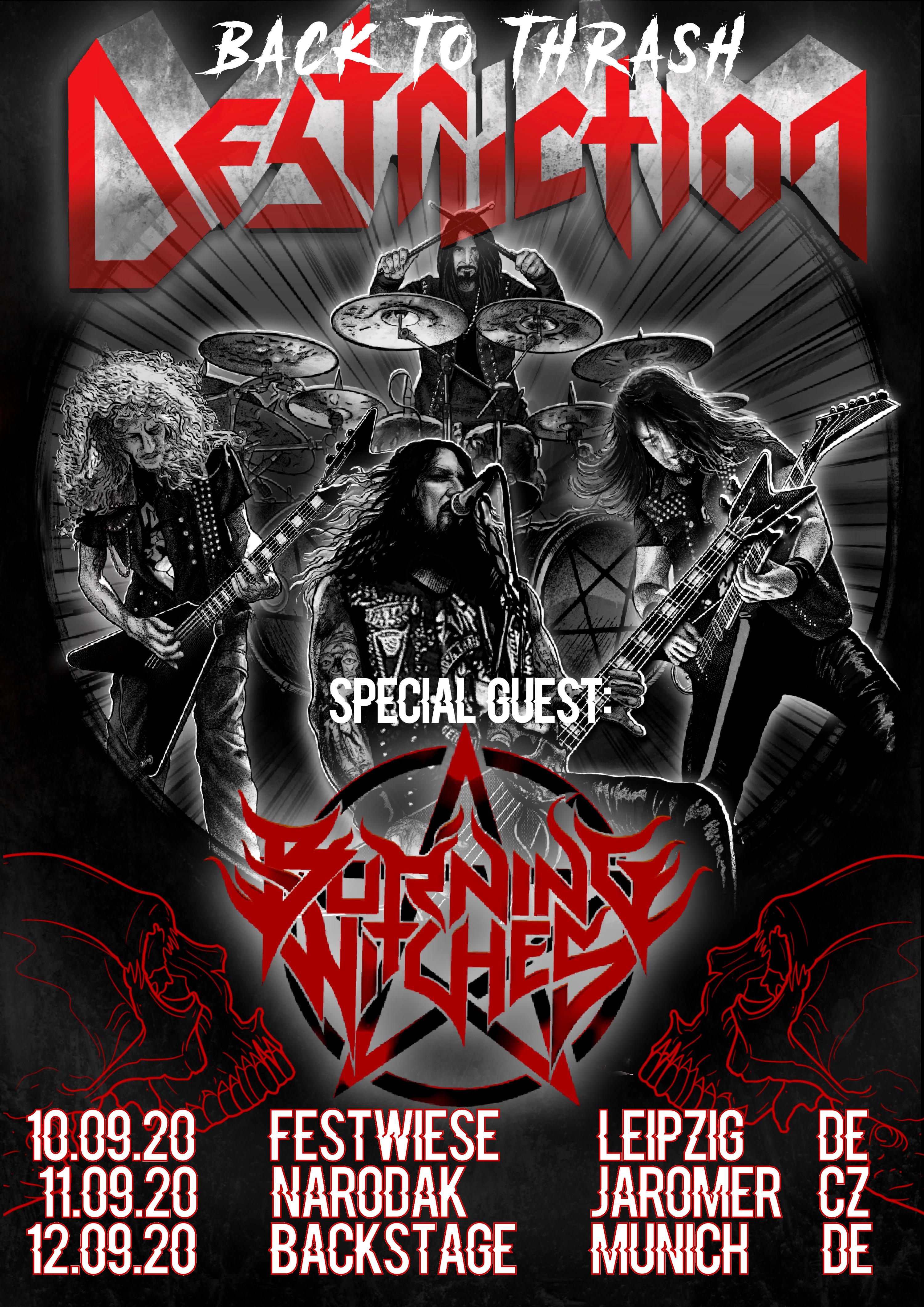 Three DESTRUCTION shows scheduled for September – Markus' Heavy Music Blog
