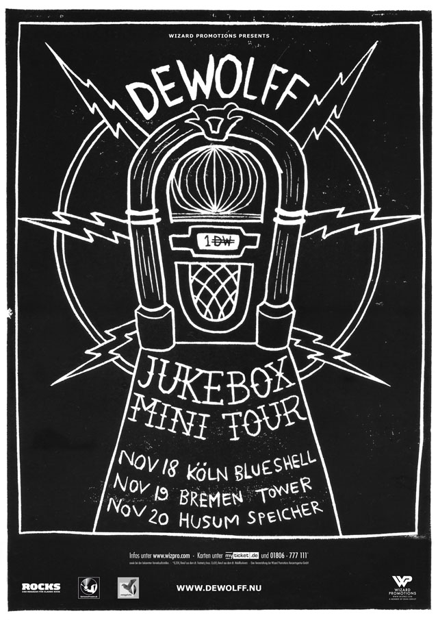 DEWOLFF announce the ‘Mini Jukebox Tour’ – Markus' Heavy Music Blog