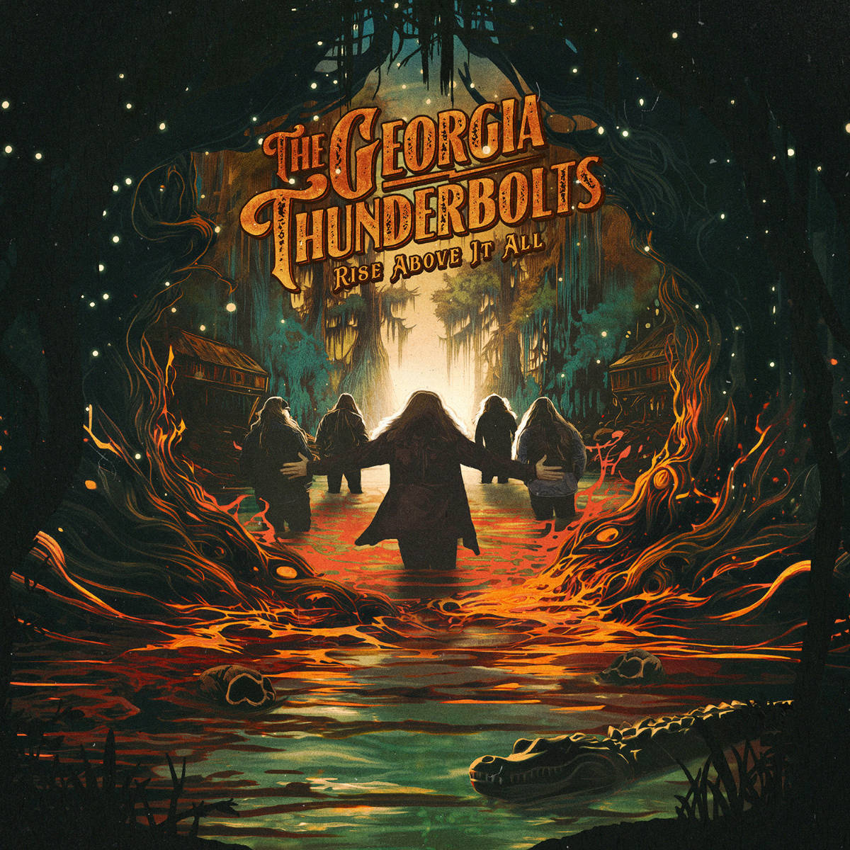 Review THE GEORGIA THUNDERBOLTS “Rise Above It All” – Markus' Heavy ...