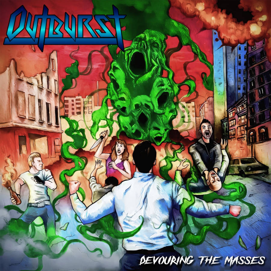 Review OUTBURST “Devouring the Masses” – Markus' Heavy Music Blog