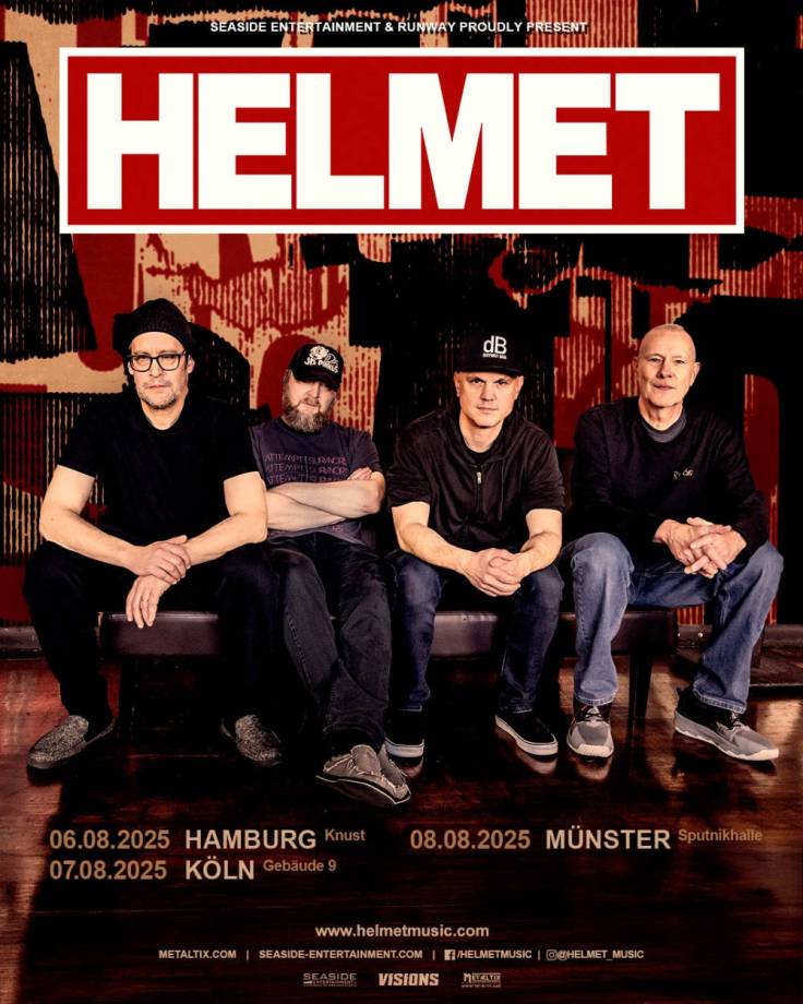 HELMET announced three shows in Germany – Markus' Heavy Music Blog