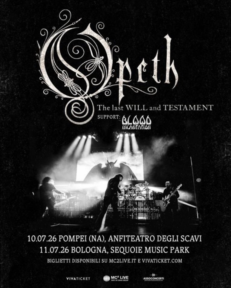 OPETH will perform in the Shadows of History – Markus' Heavy Music Blog